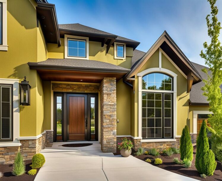 Curate Striking Style By Mixing Stucco and Siding - Tiponthetrail.com