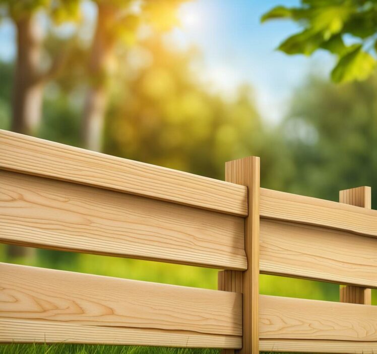 Plot Your Backyard Border in 5 Structural Fence Pieces - Tiponthetrail.com