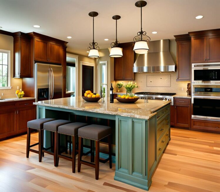 Kitchen Island Ideas - How to Choose the Perfect Layout to Seat 6 ...