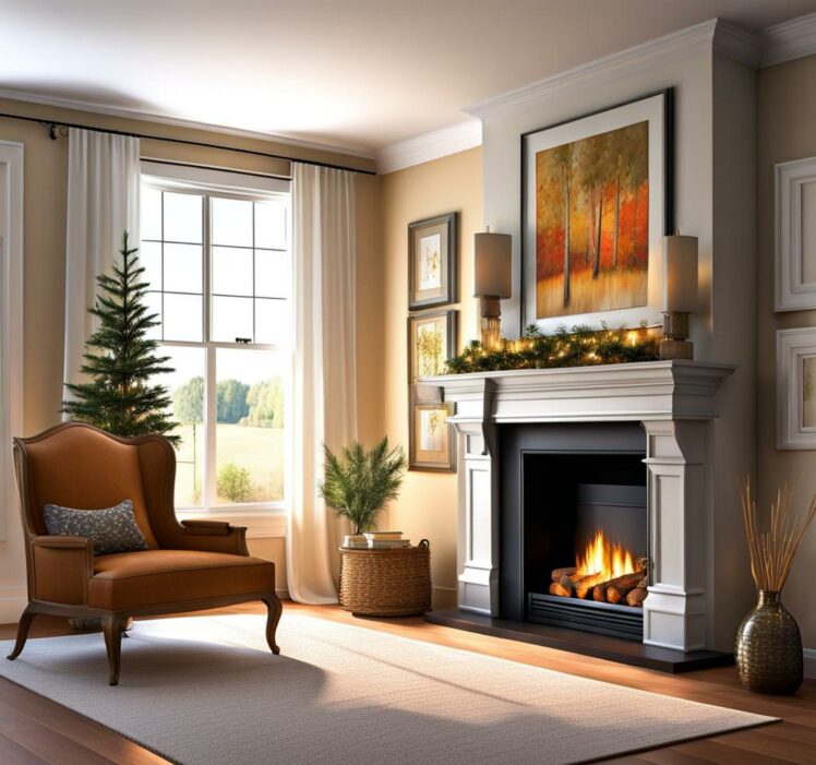 Problems Solved! Decorating Ideas for Challenging Corner Fireplaces ...
