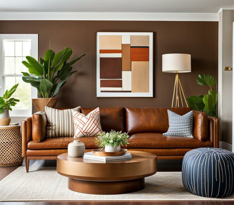 Brown Couch Styling Ideas to Steal for Your Home - Tiponthetrail.com