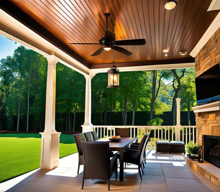 Outdoor Upgrade - Find Your Perfect Patio Ceiling Style - Tiponthetrail.com