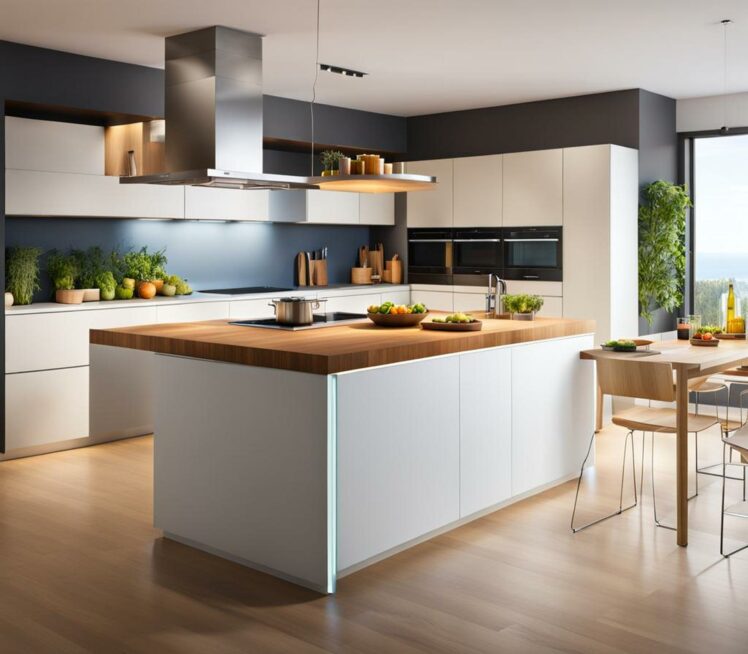 Make Any Kitchen Pop With A Contemporary Floating Island ...