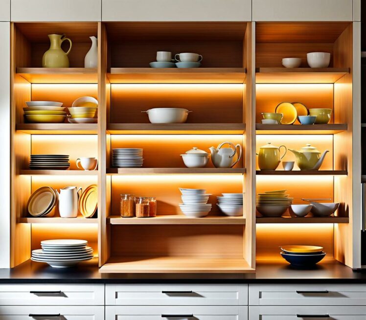 Get More Out of Your Kitchen Cabinets with Clever Shelving Ideas ...
