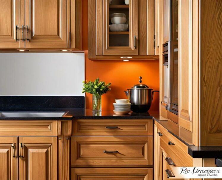 Neutralize Orange Oak Cabinets With Gray Stain - Tiponthetrail.com