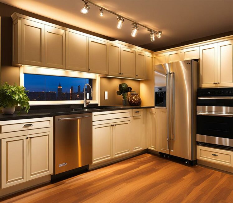 Line Your Kitchen in Light with Custom Track Lighting - Tiponthetrail.com