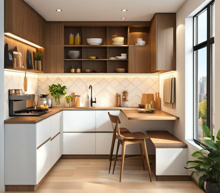 Wake Up to Style and Storage with an L-Shaped Breakfast Nook ...