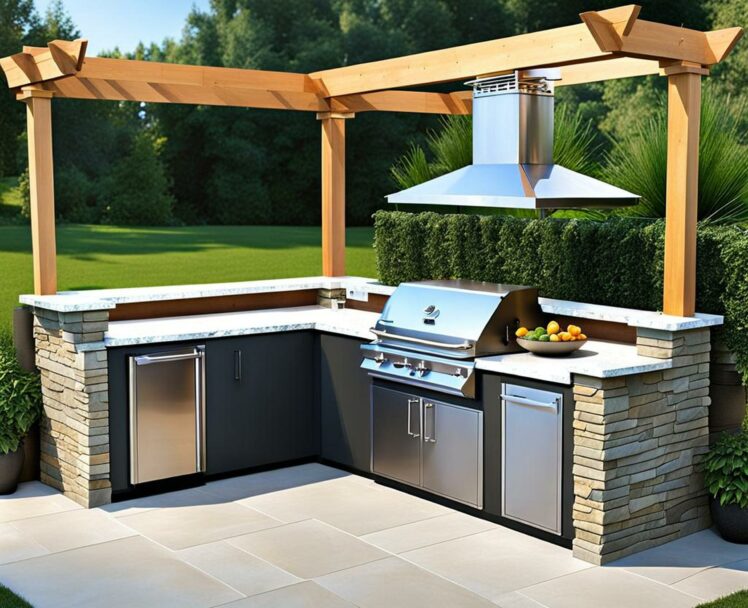 Install an Outdoor Kitchen Island in Just Days - Tiponthetrail.com