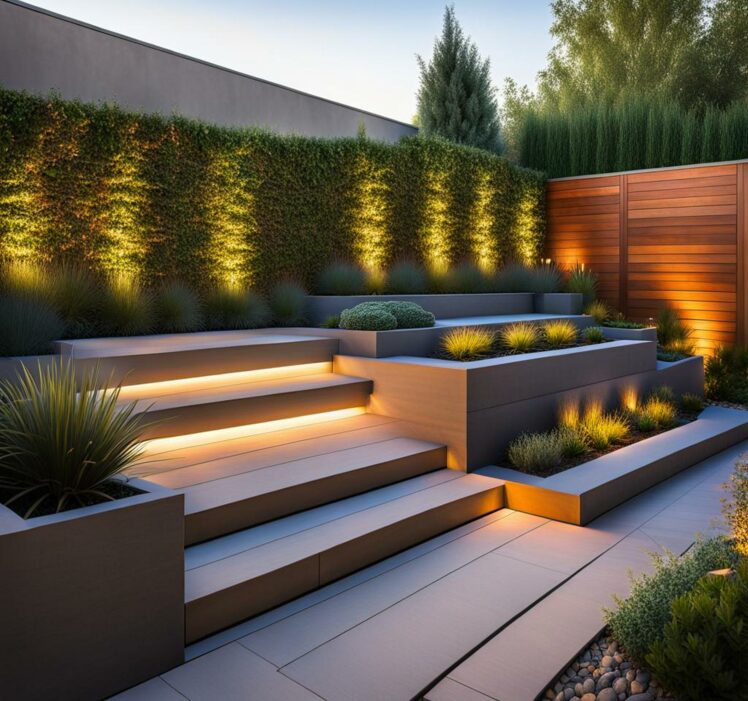 Reimagining Narrow Sloped Backyard Spaces - Tiponthetrail.com