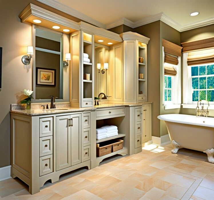 Linen Tower Bath Vanities: Storage & Style for Your Bathroom ...