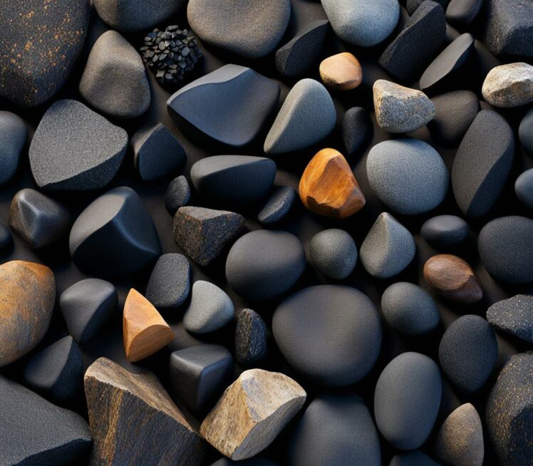 Choose Perfect Black Rocks For Your Landscaping Style - Tiponthetrail.com