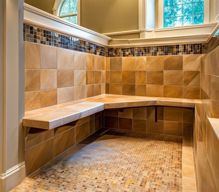 Customize Your Shower With a Built-In Corner Bench - Tiponthetrail.com