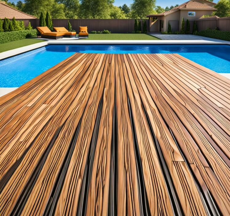 Get the Resort Look with an Intex Pool Deck Makeover - Tiponthetrail.com