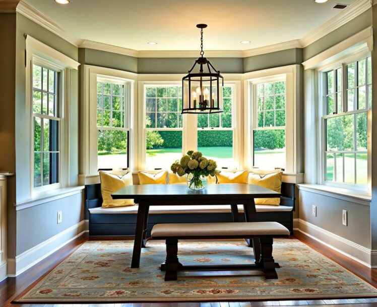 12 Ways To Transform Your Bay Window Into A Dreamy Dining Space ...
