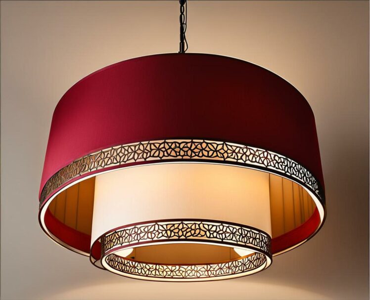 Shape Up Your Lighting With Tailored 20” Lamp Shades - Tiponthetrail.com