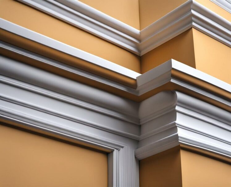 Get Creative With Painted Decorative Outside Corner Moldings ...
