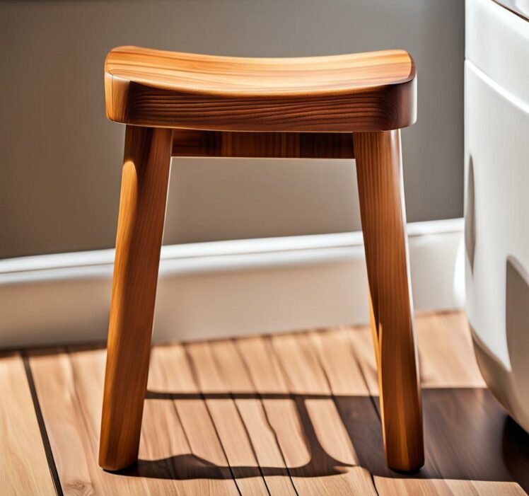 Small Stools That Make A Big Bathroom Statement - Tiponthetrail.com