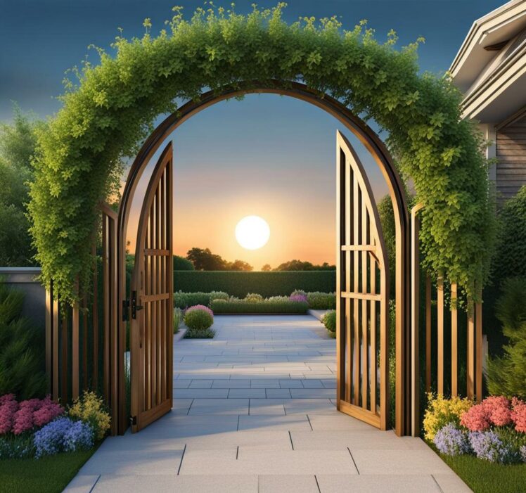 Simple Steps to Install a Charming Moon Gate in Your Garden ...