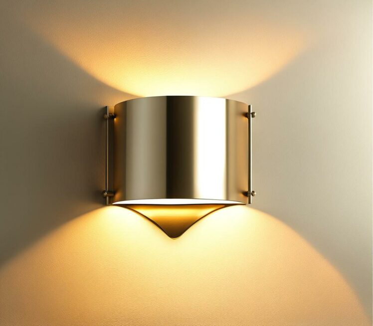 Double Your Wall Space With Half Shades for Sconces - Tiponthetrail.com