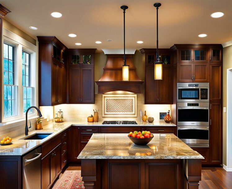 The Complete Guide to Perfectly Placed Recessed Lights in Kitchens ...