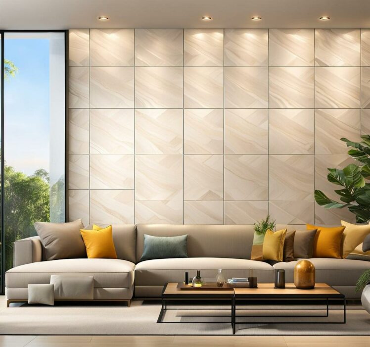 Captivate With Living Room Feature Wall Tiling - Tiponthetrail.com
