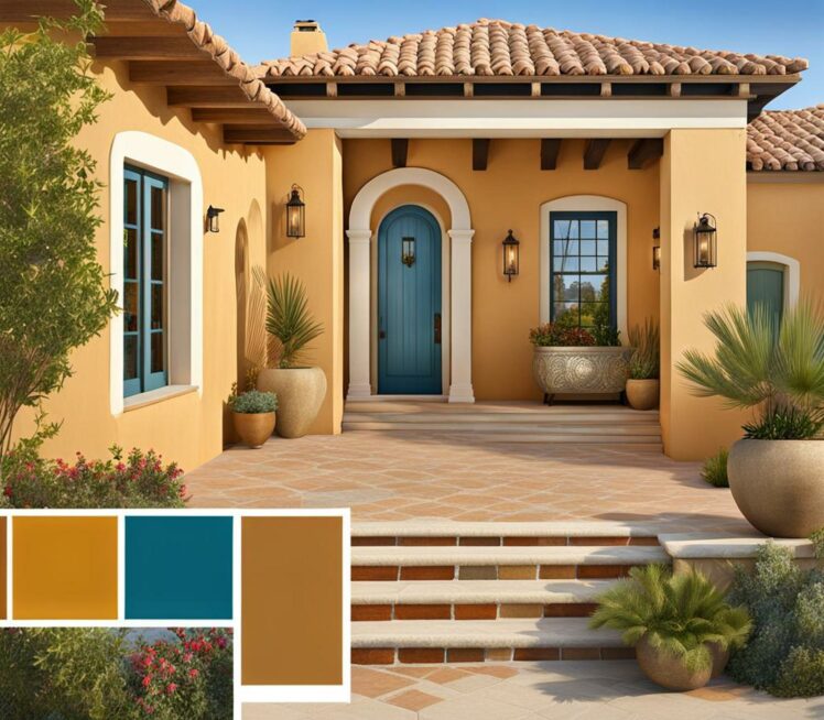 Mediterranean Exterior Paint Colors - Evoke Coastal Charm ...