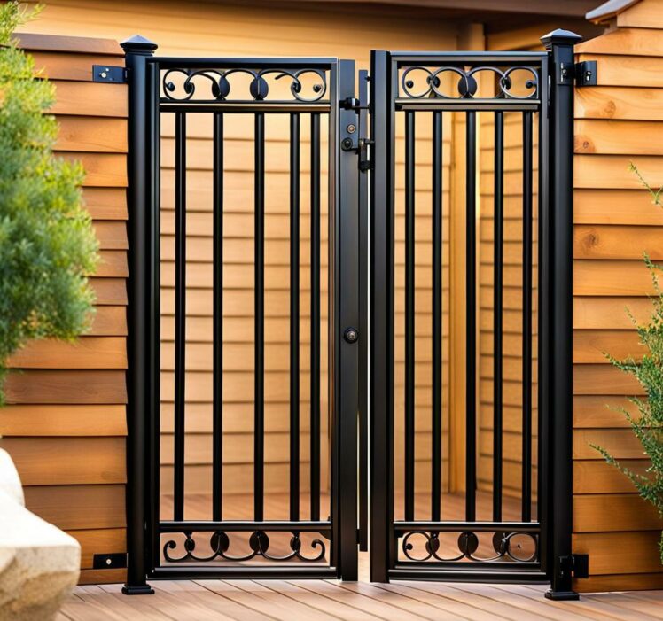 Metal Gates to Match Your Deck's Beauty and Protect What Matters ...