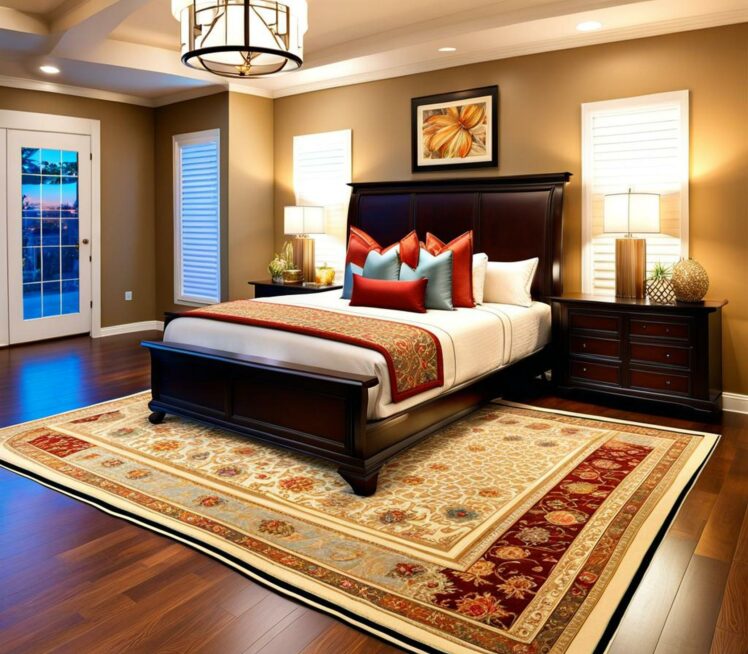 Size Up Your Queen For The Ultimate Custom Bed Rug - Tiponthetrail.com