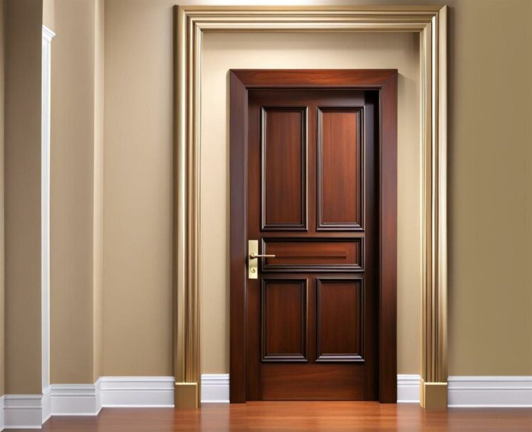 Transform Any Room with Picture Frame Door Trim - Tiponthetrail.com