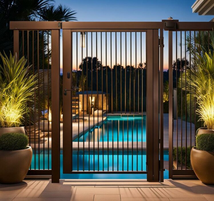Pool Deck Gate Ideas to Make a Splash with Safety - Tiponthetrail.com