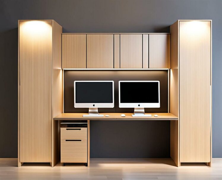 Hidden Desks for Concealed Workspaces and Simplified Storage ...