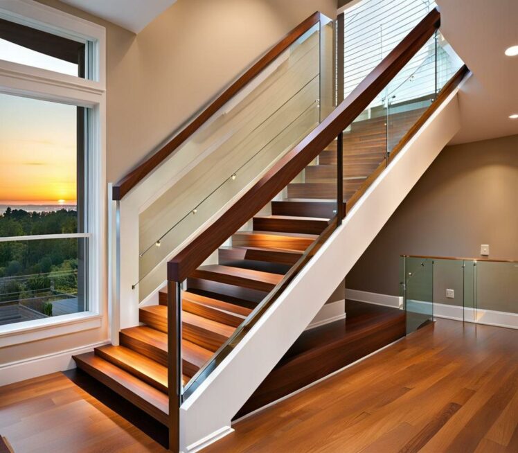 10 Budget-Friendly Railing Ideas to Give Your Split Level Stairs a ...