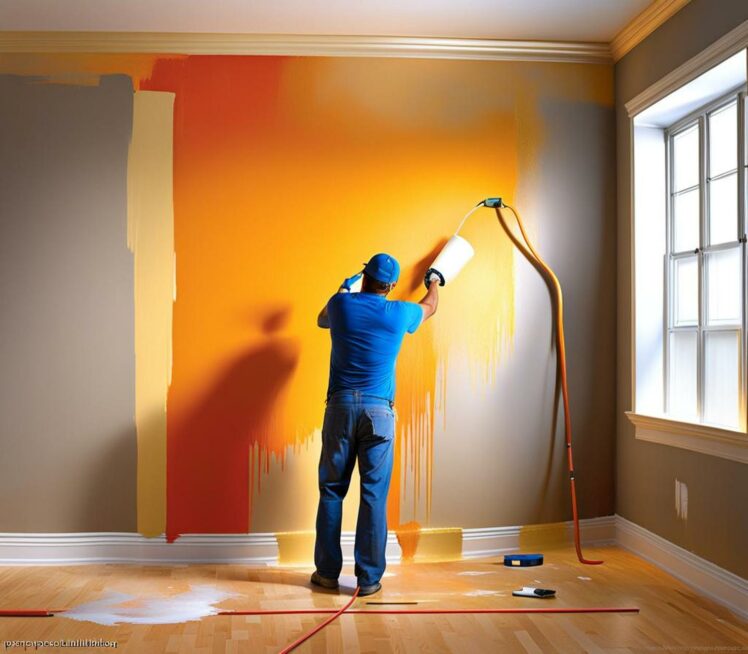 Spray Paint Walls Like a Pro - Tips and Tricks - Tiponthetrail.com