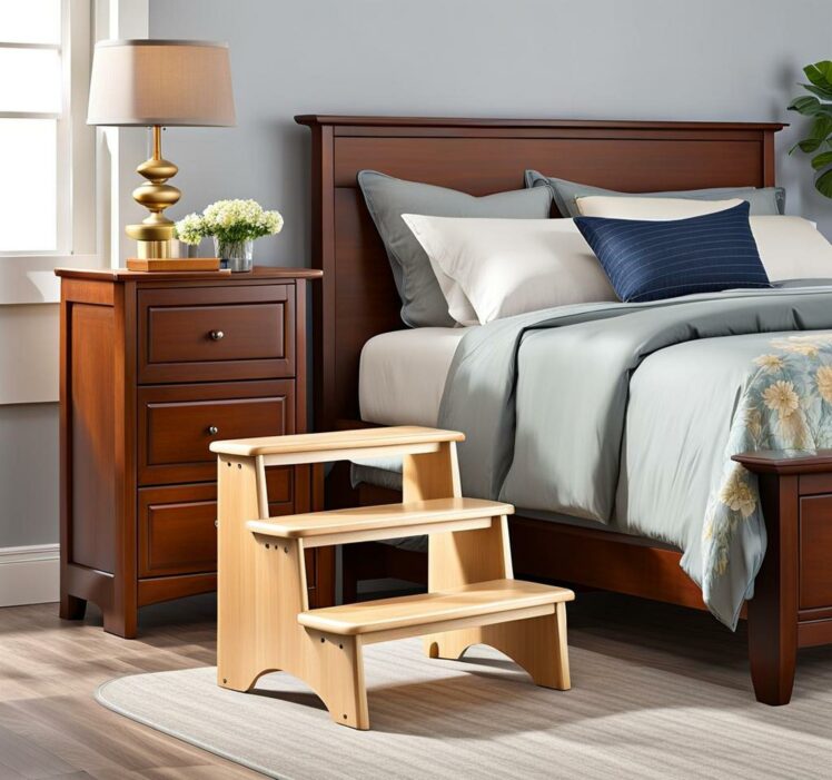 Empower Elderly Independence With Sturdy Bedside Step Stools ...