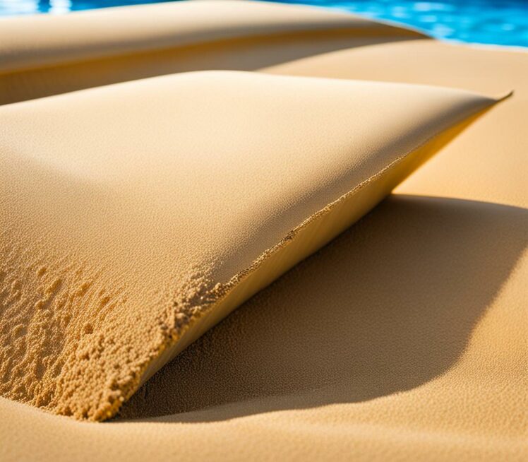 Cushion Your Pool Liner by Leveling with Soft Sand - Tiponthetrail.com