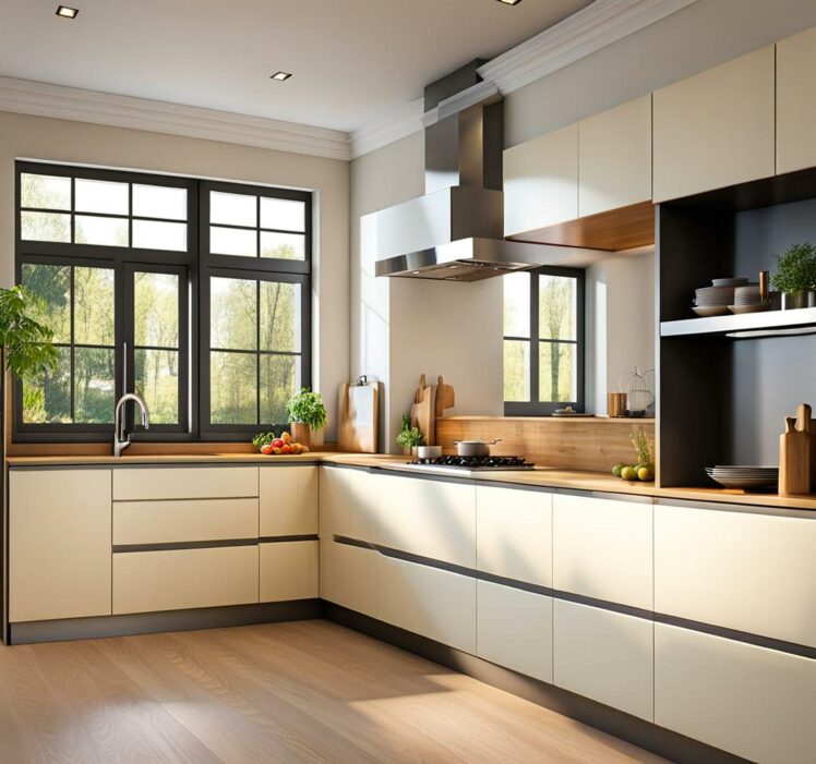 Corner Window L-Shaped Kitchen Designs That Wow - Tiponthetrail.com