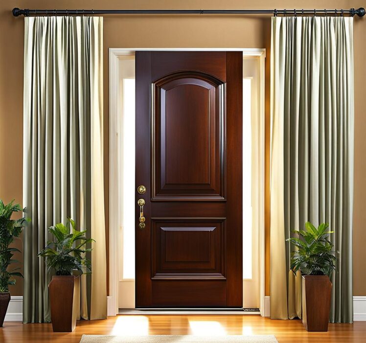 Side Panel Curtains for Front Doors Add Elegance and Texture to Your ...