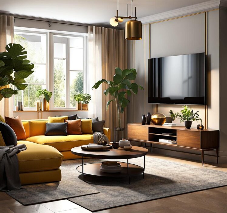 Decor Ideas for Corner in Living Room Interior Design - Tiponthetrail.com