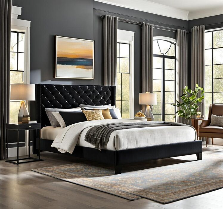 Practical Black Bed Frame Room Ideas for a Functional Bedroom ...