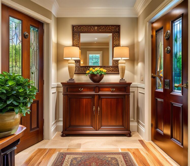 Elegant Front Door Table Ideas for a Polished Home Entrance ...