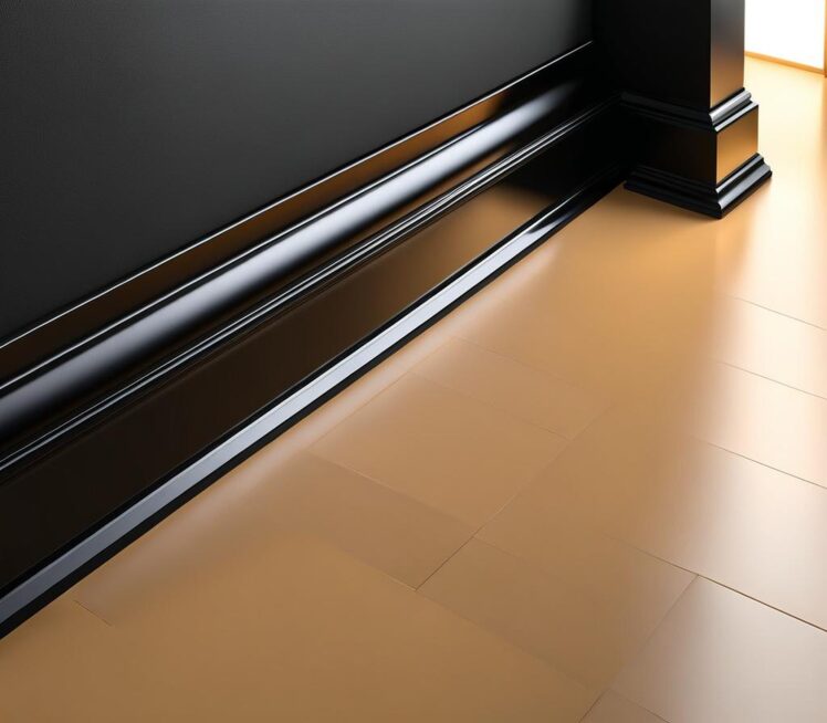 Black Baseboards Trim Designs to Create a Sleek and Elegant Look ...