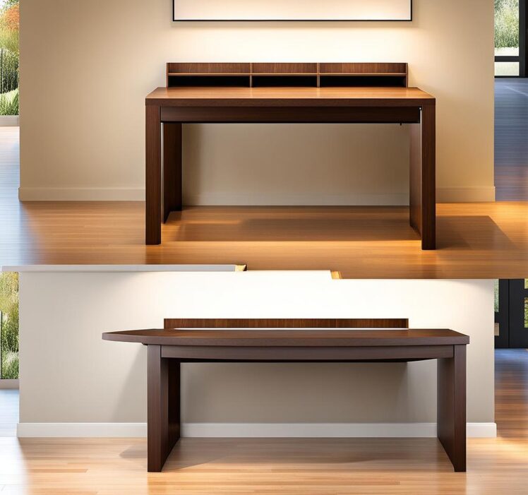 Brief Guide to Choosing the Perfect Counter Height Waterfall Table ...