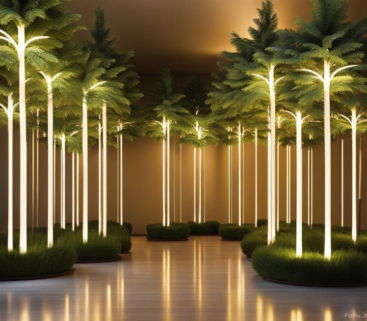 Pre Lit Indoor Decorative Trees for a Beautiful Outdoor Decoration ...