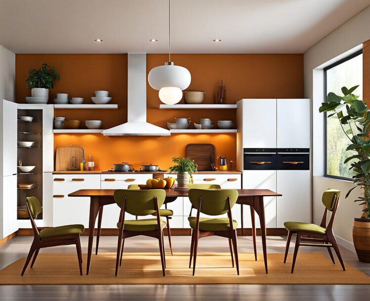 Understanding the Style of Mid Century Modern Kitchen Table and Chairs ...