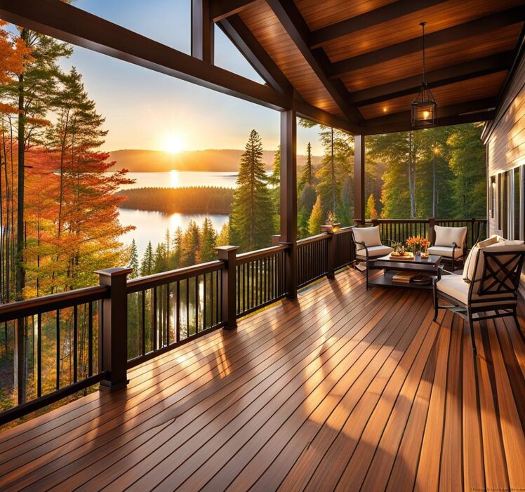 Building a Lake House Deck with a Breathtaking View - Tiponthetrail.com