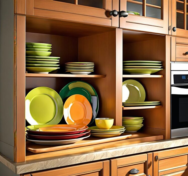 Plate Rack Inserts for Kitchen Cabinets Add Storage and Style to Your ...