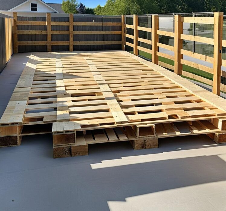 The Ultimate Guide to Building a Pallet Deck on Uneven Ground for a ...