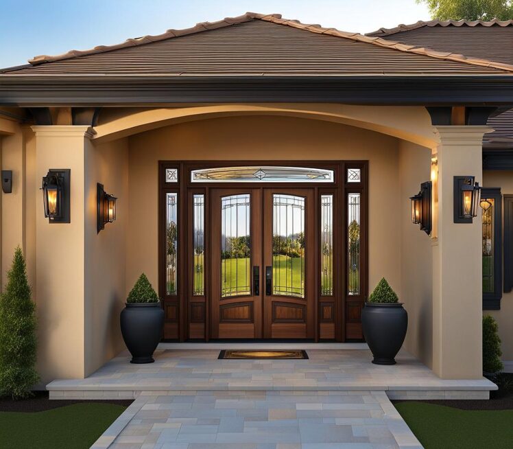 The Art of Roof Over Front Door Entrance Design for Beautiful Homes ...