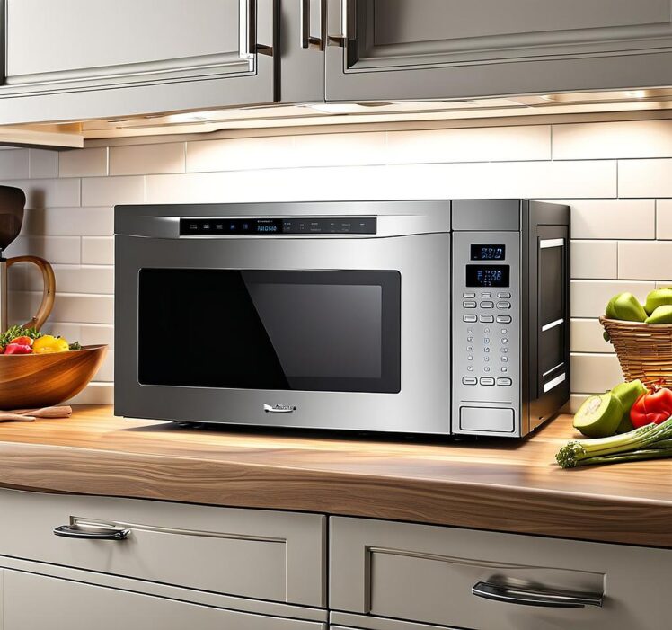 Mount Under Cabinet Microwave for Easy Kitchen Storage and ...